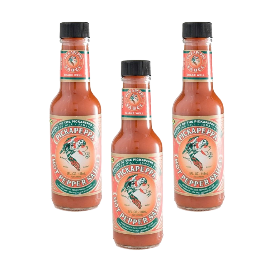 Pickapeppa Hot Pepper Sauce 5 oz 3 Pack - 072155476023-3