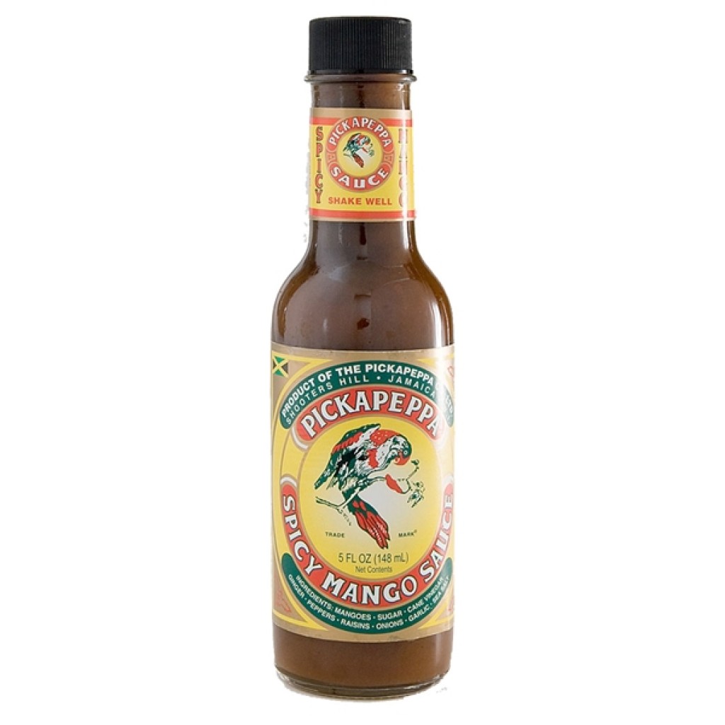 Pickapeppa Spicy Mango Sauce 5 oz - ﻿072155241065